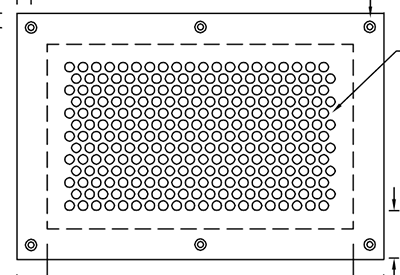 SEC-4P Perforated Face - AJ Manufacturing