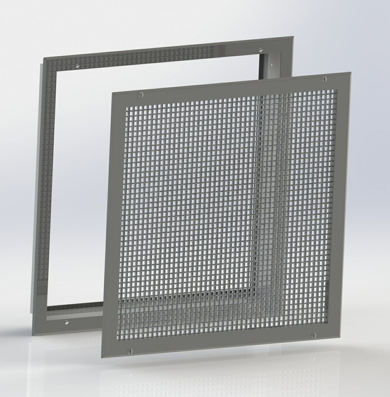 SSFG EC - Egg Crate Filter Grille - AJ Manufacturing