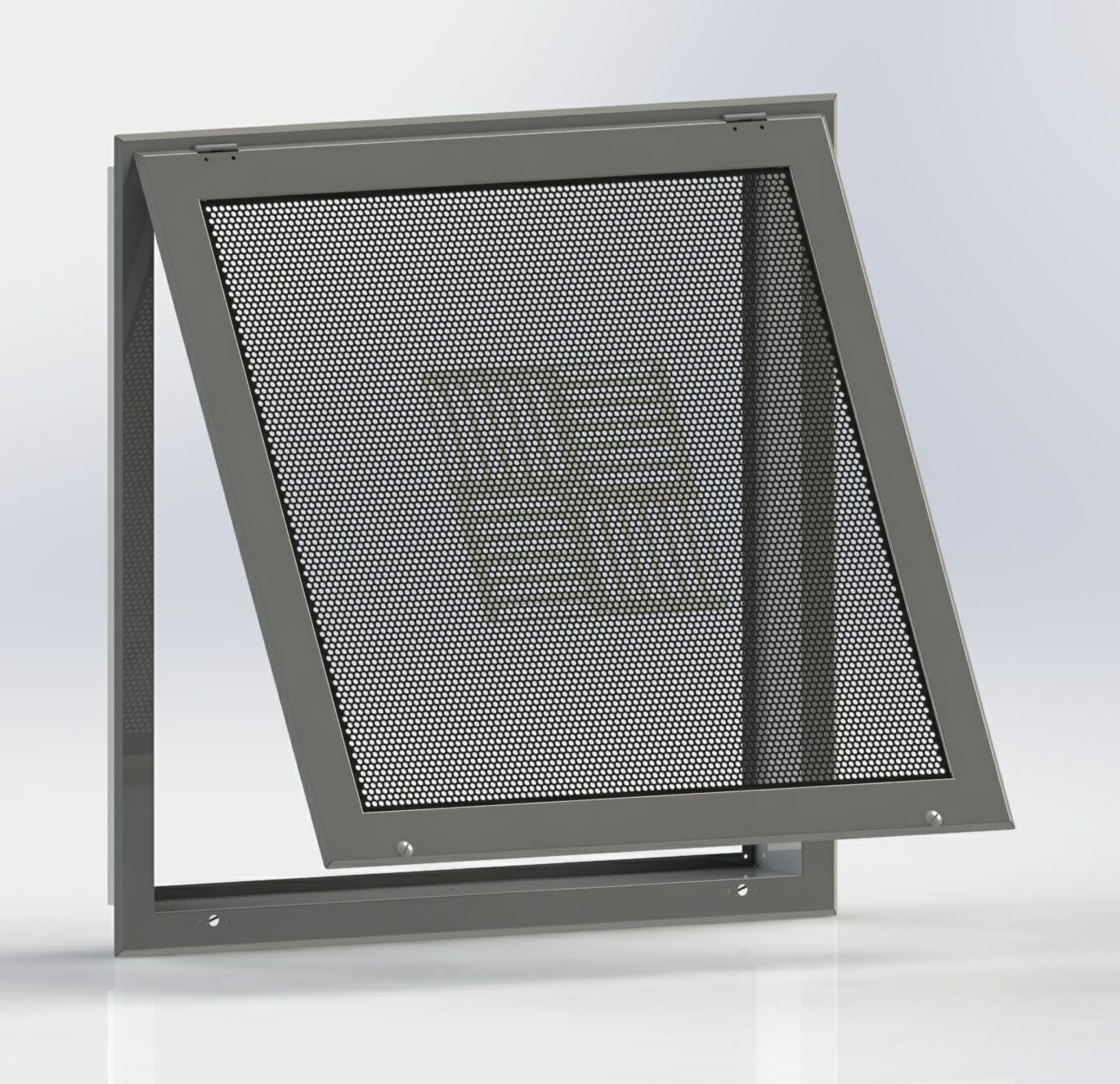 SSHFG PERF - Perforated Hinged Filter Grille