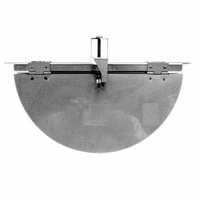 SSRD Round Butterfly Damper - AJ Manufacturing