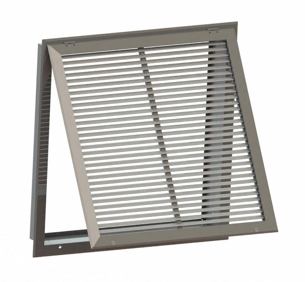 Hinged Filter Grilles - AJ Manufacturing Company | KCMO