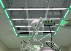 Project Profile: Custom Operating Room Ceiling System. - AJ Mfg