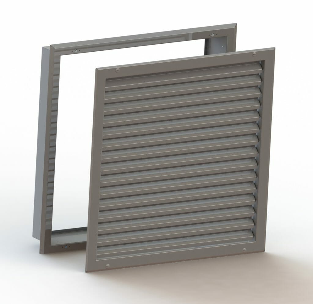 AJ Manufacturing Company Products - Removable Filter Grilles
