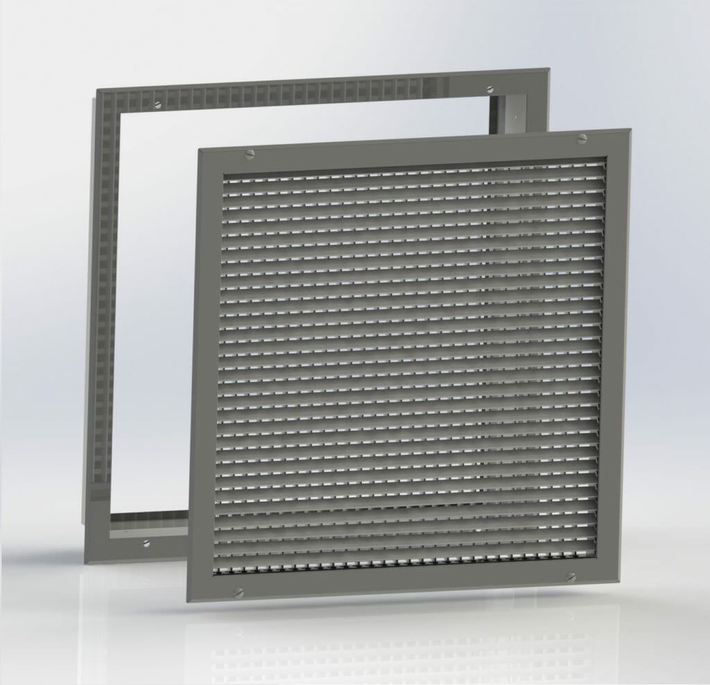 AJ Manufacturing Company Products - Removable Filter Grilles