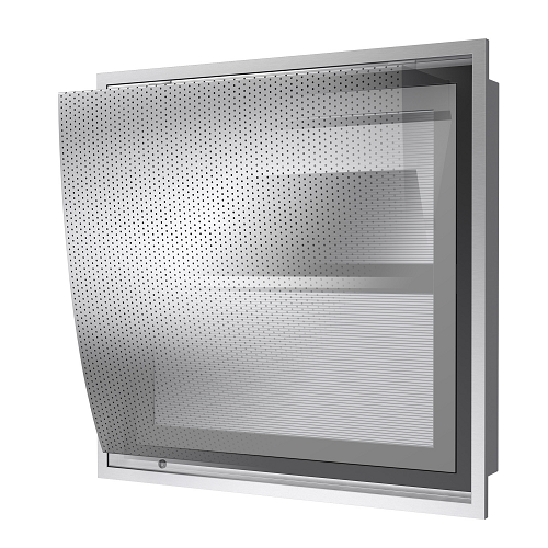 HRDP-HEPA – Hinged Radial HEPA Diffuser - AJ Manufacturing